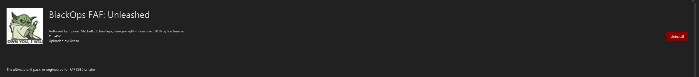 The Mod Manager needs an update. please. · Issue #3022 · FAForever/downlords-faf-client · GitHub