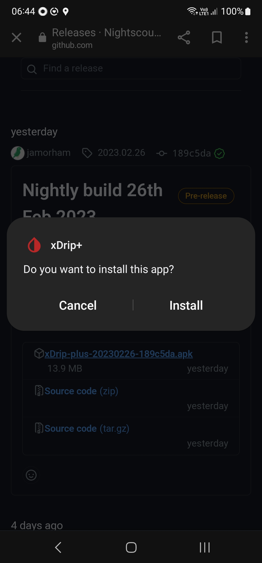 App not installed · NightscoutFoundation/xDrip · Discussion #2700 · GitHub