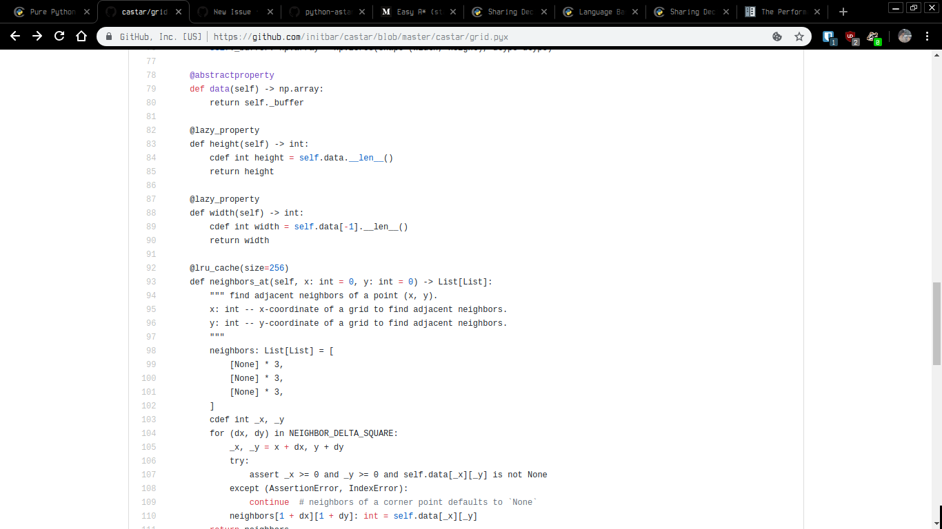 .pyx codes with -> typing doesn't render correctly · Issue #4438 · github-linguist/linguist · GitHub