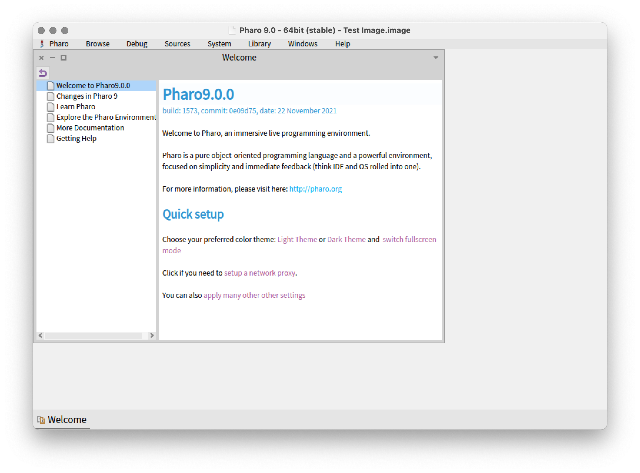 In Some Builds Pharo 10 Welcome Window Has Error · Issue 10731 · Pharo Projectpharo · Github
