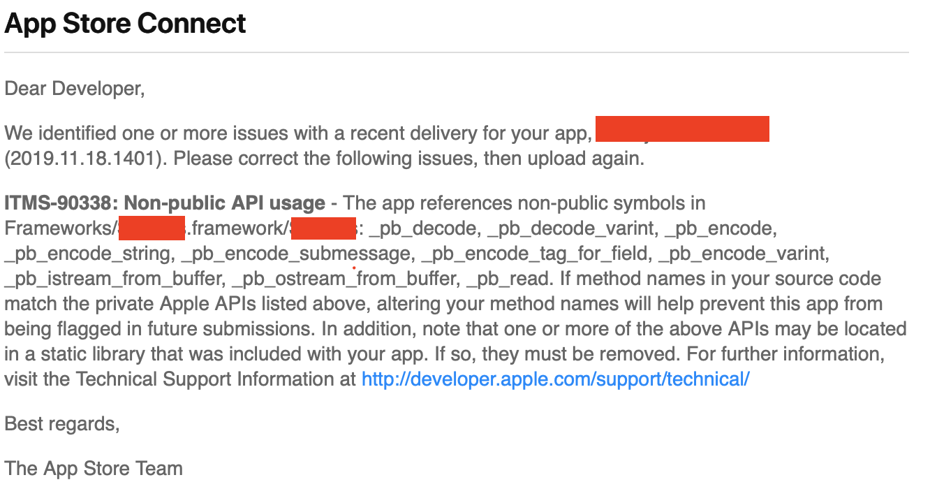 Non Public Api Usage With Pb Methods · Issue 4338 · Firebasefirebase Ios Sdk · Github 5492