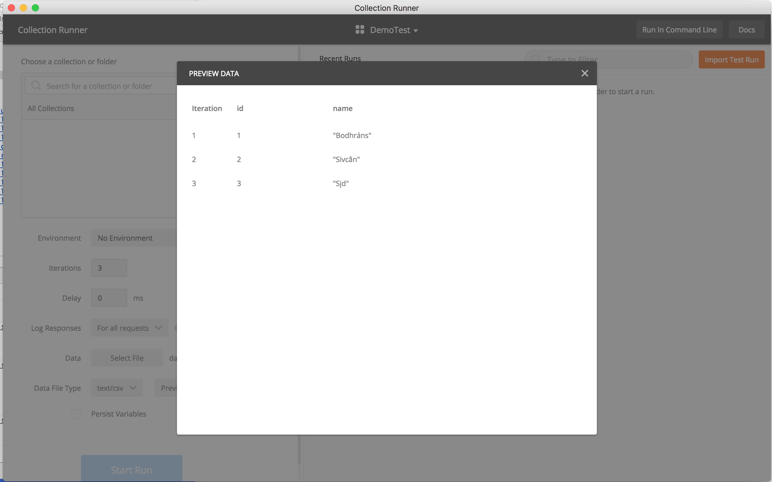 Special Characters From CSV And JSON Data Files Are Not Displayed Or 