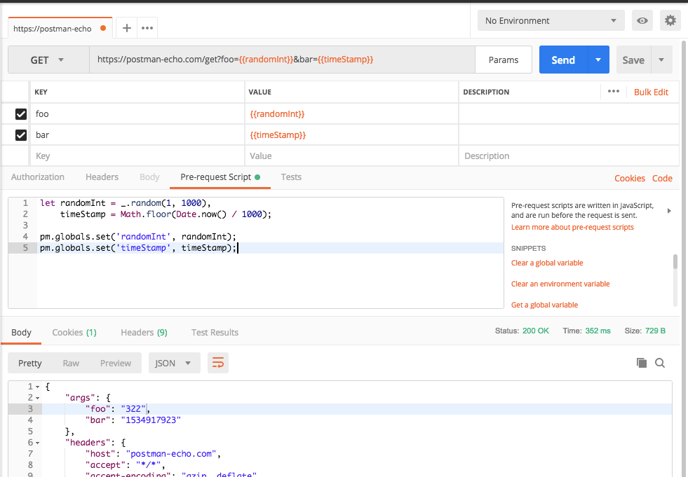 Transfer variables between endpoints · Issue #5059 · postmanlabs/postman-app-support · GitHub