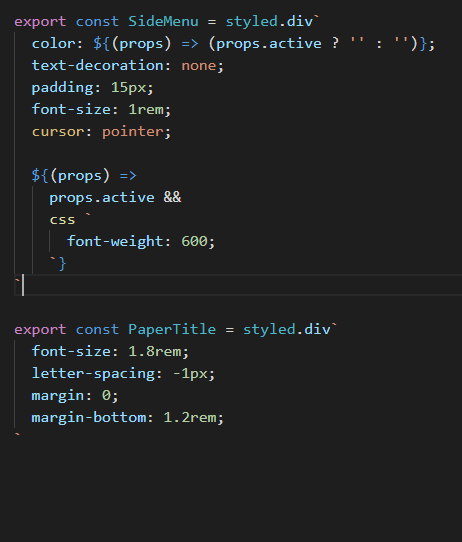 `css ... ` break syntax highlight · Issue #222 · styled-components/vscode-styled-components · GitHub
