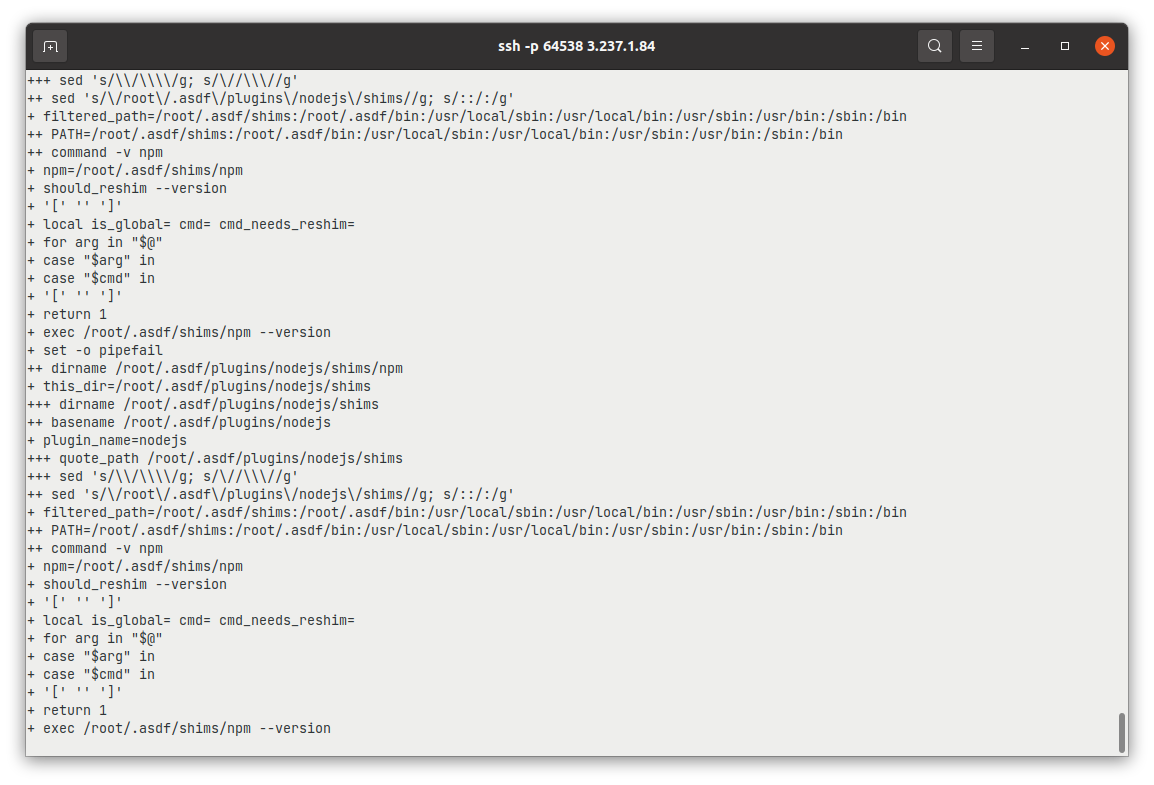 Npm Reshim Broken Circle Ci · Issue 248 · Asdf Vmasdf Nodejs · Github 0016