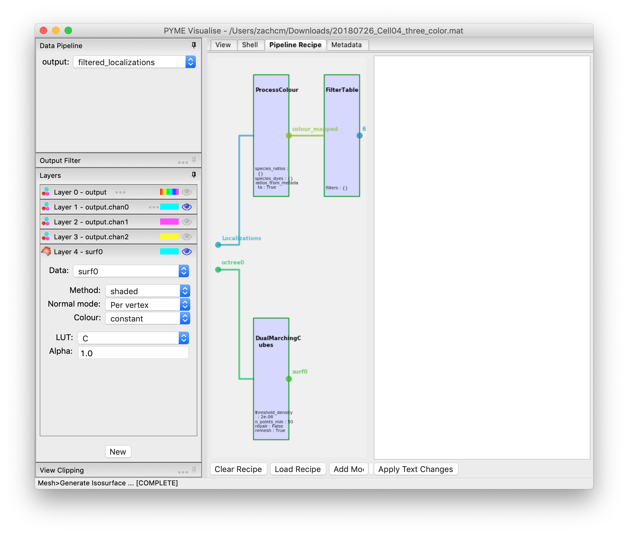 Data pipeline disappears when there is more than one starting point for ...