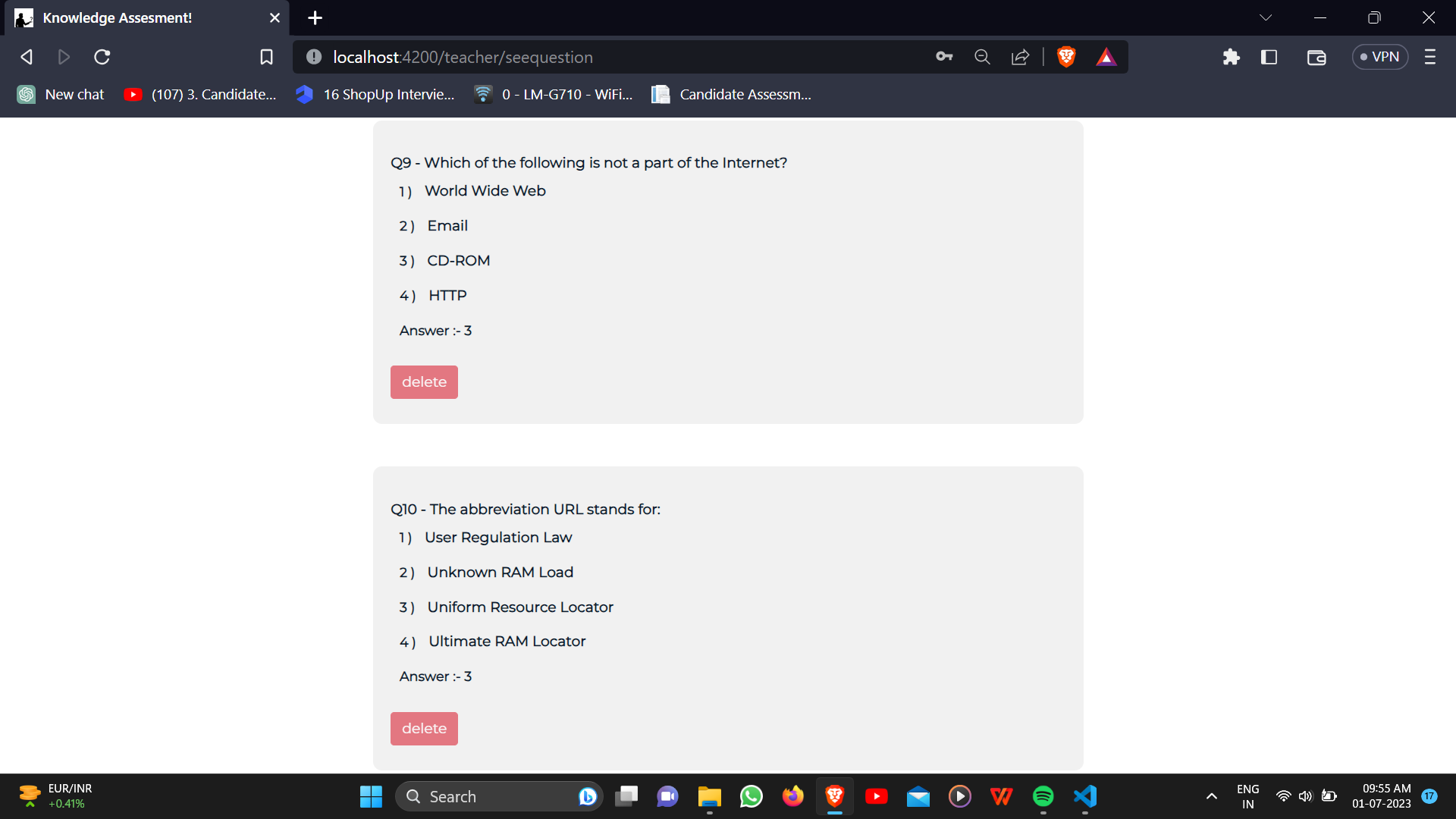 Github Ashwinsupernovaonline Secure Quiz System Developed An Online Secure Quiz System Using