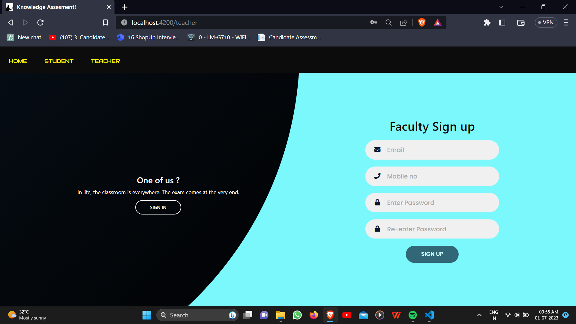 Github Ashwinsupernovaonline Secure Quiz System Developed An Online Secure Quiz System Using