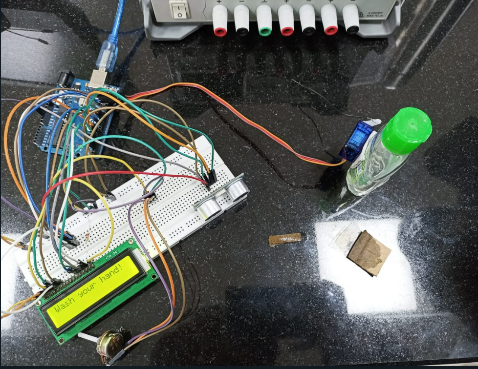 Github 875keshavarduino Based Smart Hand Sanitizer 