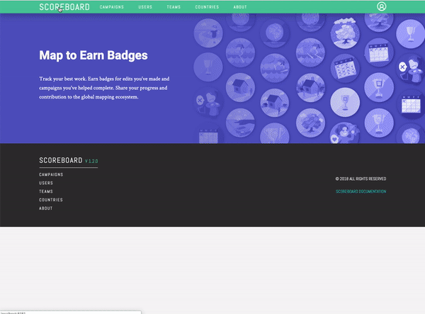 Page blank state · Issue #382 · developmentseed/scoreboard · GitHub