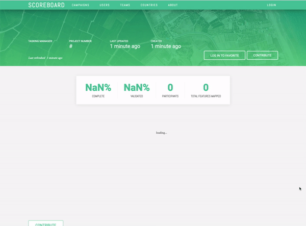 Page blank state · Issue #382 · developmentseed/scoreboard · GitHub