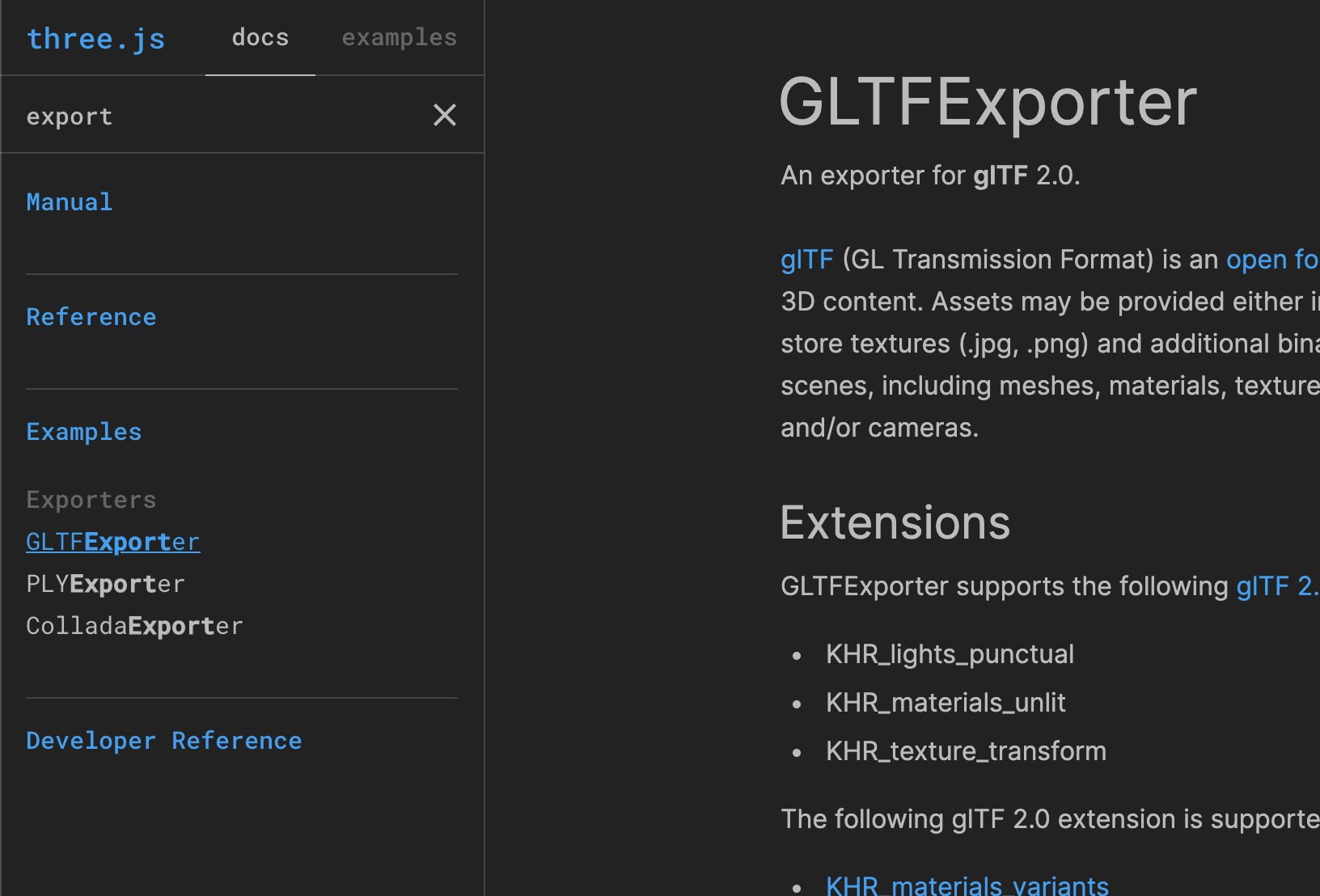 USDZexporter Docs? · Issue #22452 · mrdoob/three.js · GitHub