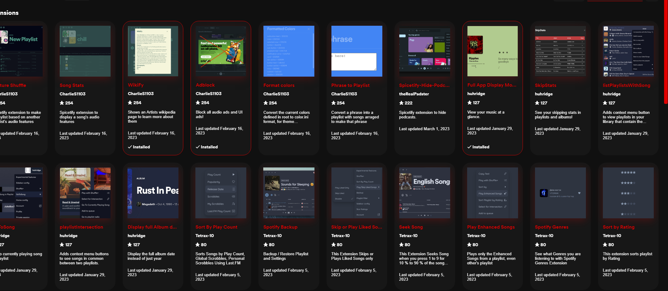 eternal jukebox says its not enabled how do i fix that · Issue #2 · Pithaya/spicetify-apps-dist ...