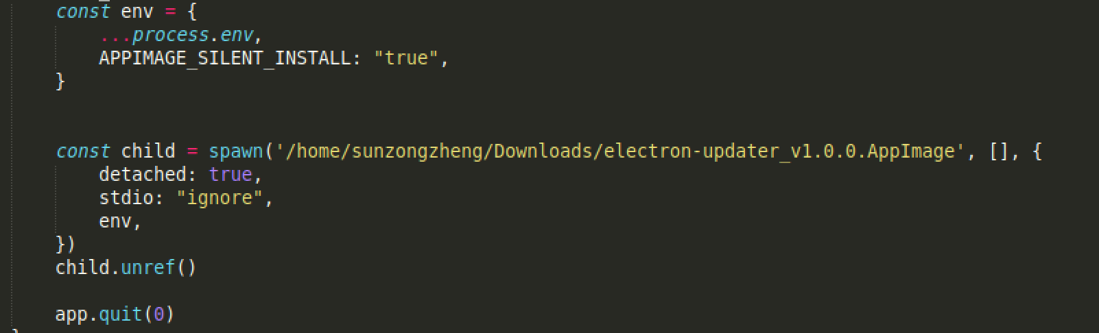 Spawning A Detached Processunrefing It Doesnt Work On Linux · Issue 2208 · Electron
