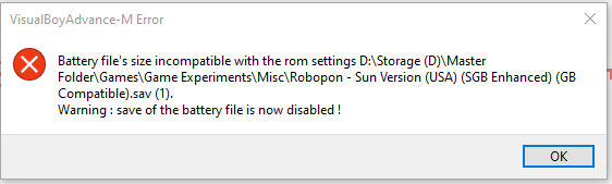 [Bug]: HuC-3 support is incomplete · Issue #1084 · visualboyadvance-m/visualboyadvance-m · GitHub