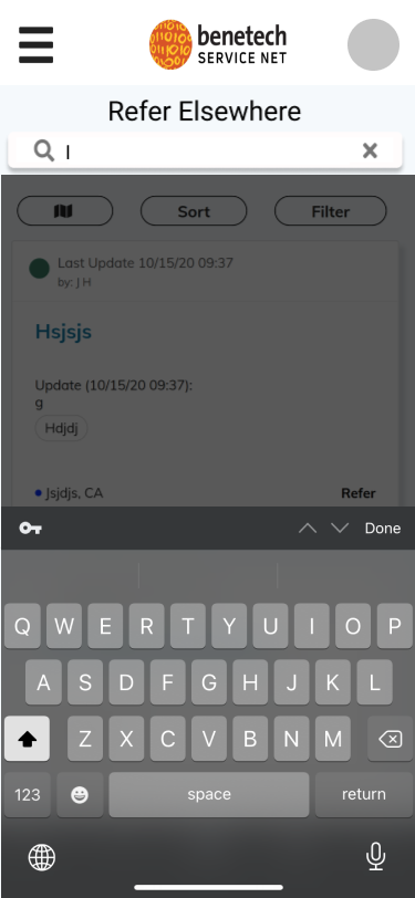 Mobile: Servicenet CBO interface: Search Bar activation. · Issue #1328 · openreferral/ServiceNet ...