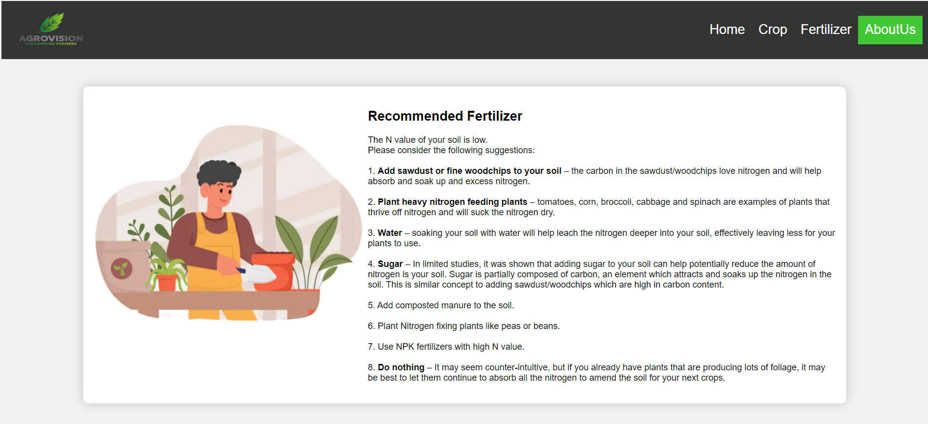 GitHub - hk-harikrishna/AgroVision_Crop_Fertilizer_Recommendation_System