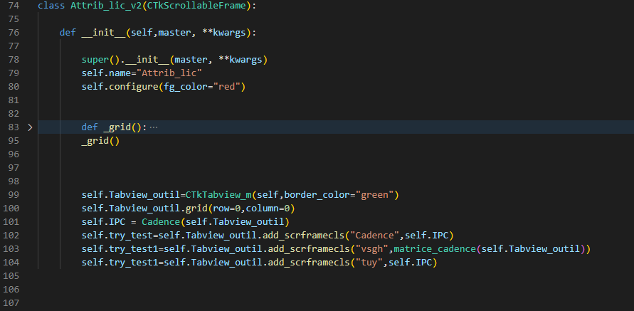 Fonction Insert Class Scrollable Frame In Ctktabview · Tomschimansky Customtkinter 4750