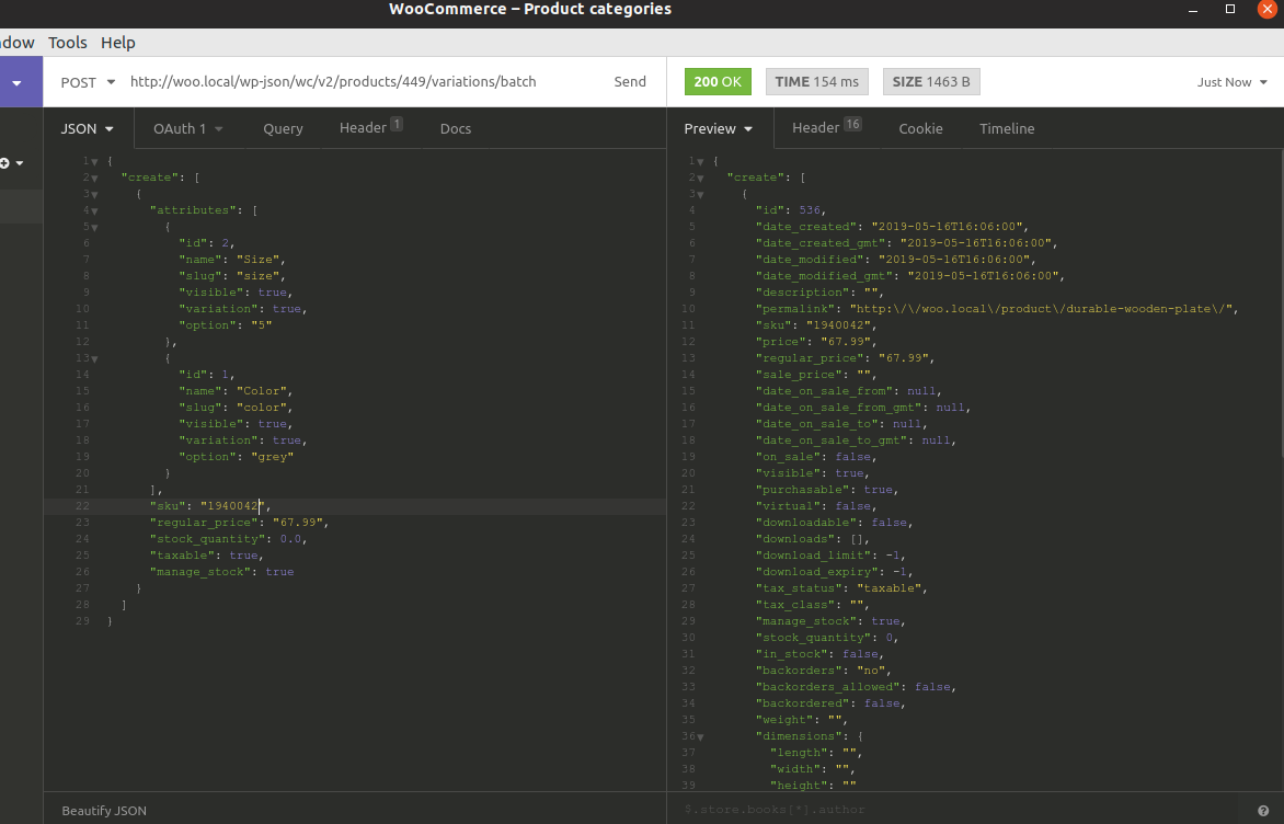 Woocommercerestcannotbatch · Issue 23726 · Woocommercewoocommerce