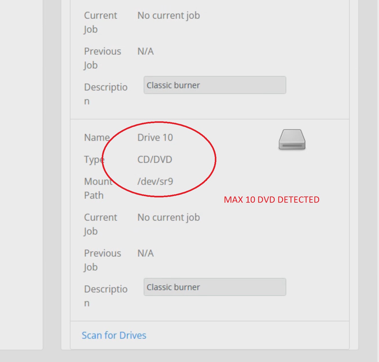 Arm does not detect more of 10 DVD · Issue #769 · automatic-ripping-machine/automatic-ripping ...