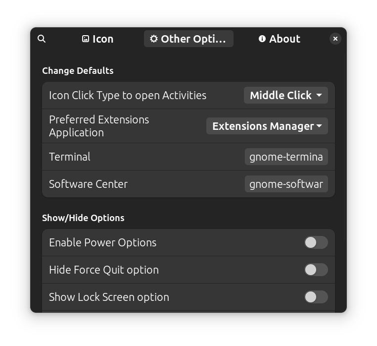 Ship logomenu by default · Issue #507 · ublue-os/bluefin · GitHub