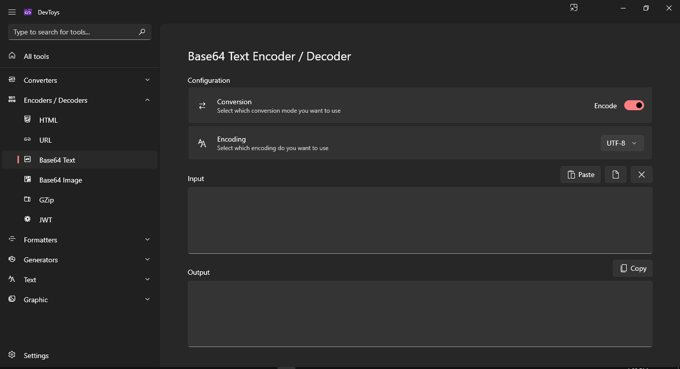 Not Responding And Automatically Closed · Issue 711 · Devtoys App 3767