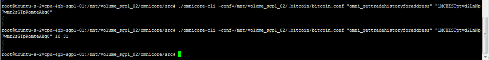 omni_gettradehistoryforaddress · Issue #802 · OmniLayer/omnicore · GitHub