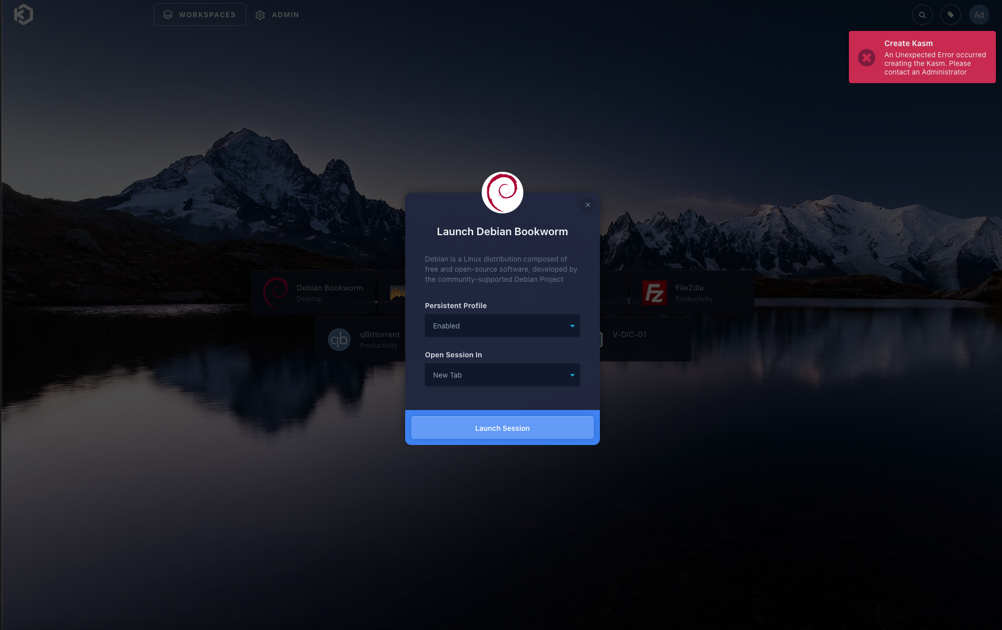 [Bug] - Persistant profiles not working · Issue #452 · kasmtech/workspaces-issues · GitHub