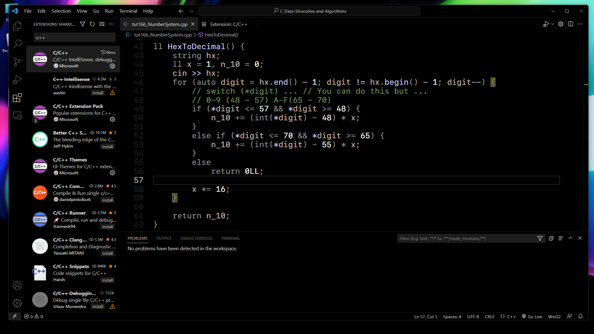 "Cout is ambigous" error when using namespace std · Issue #9471 · microsoft/vscode-cpptools · GitHub