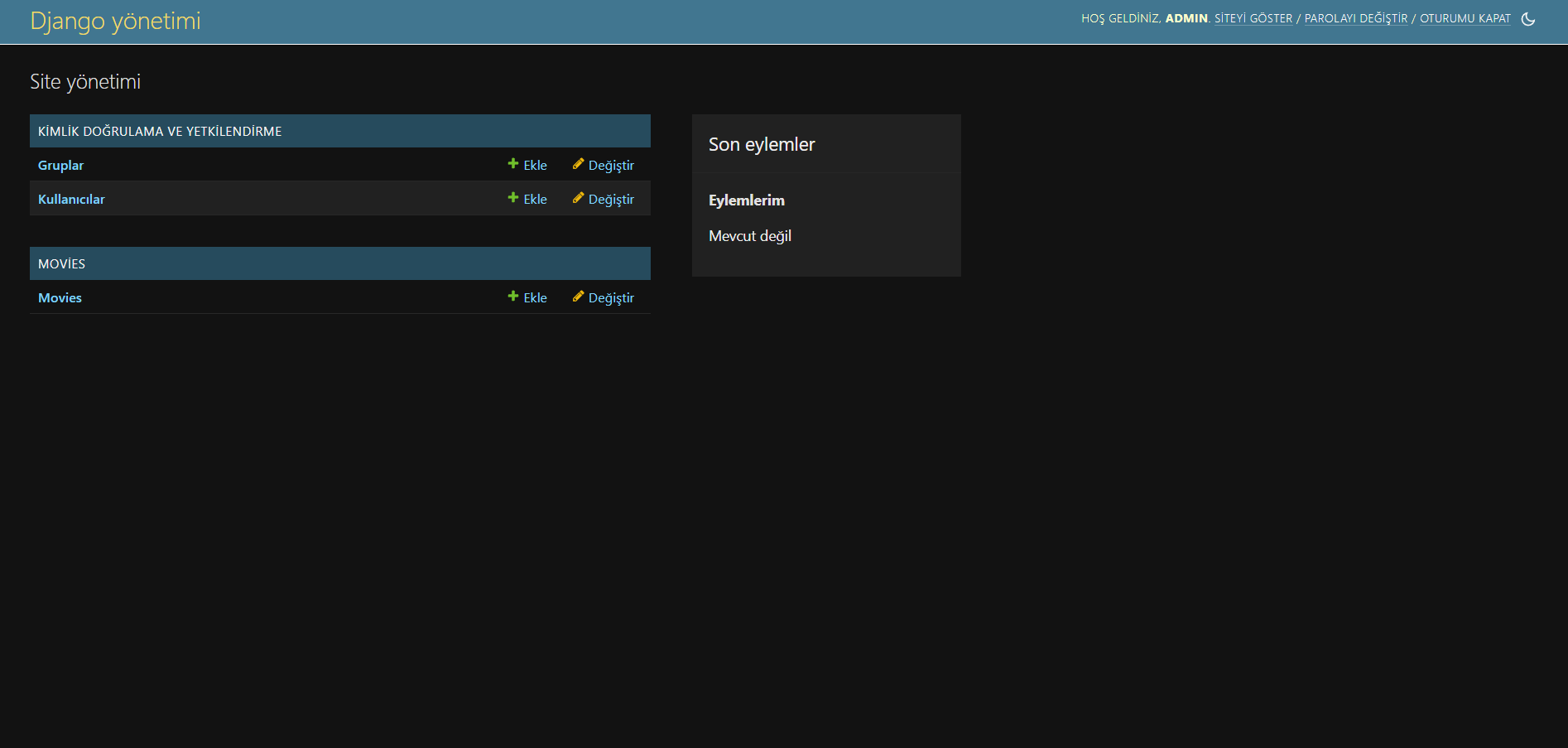 GitHub - mrTuranWebDeveloper/exxen: Clone web app, django project, front-end and back-end in ...