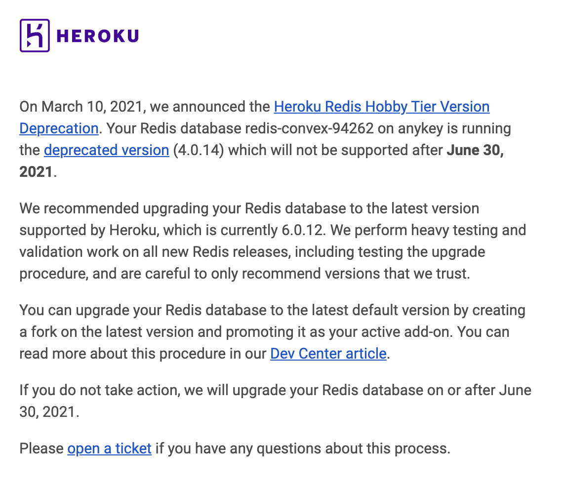 Upgrade Redis version on Heroku · Issue #44 · AnyKeyOrg/anykey · GitHub