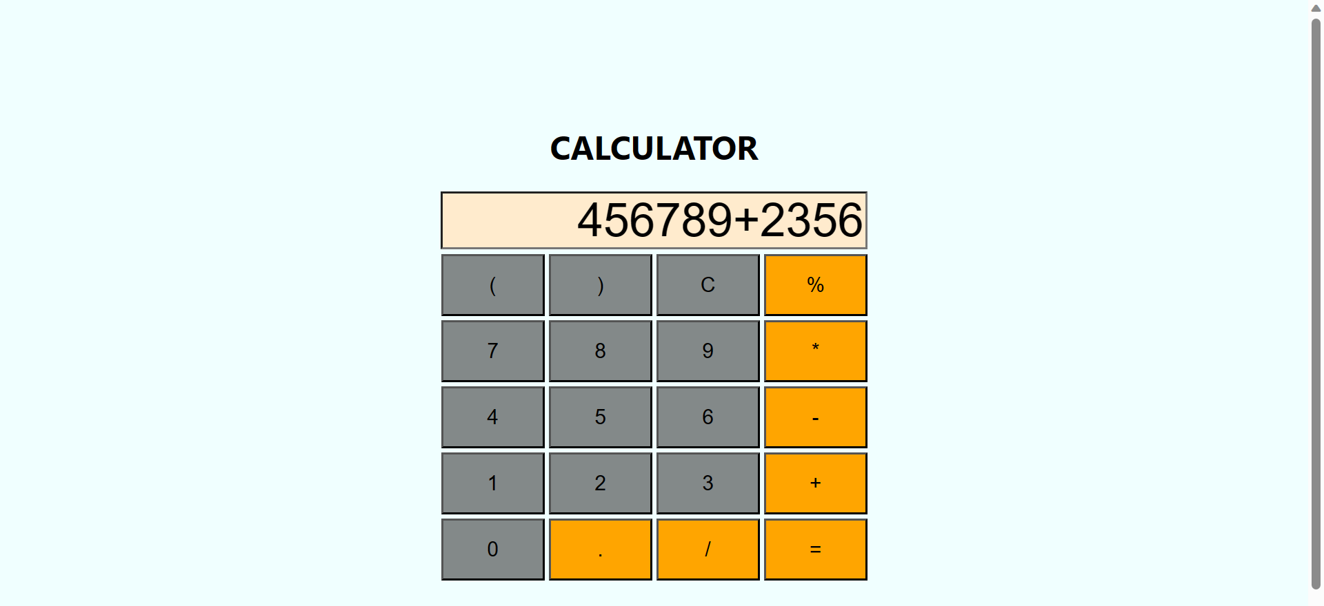 GitHub - Pallab-Ghosh/React-Calculator: A Calculator which is handled by React.