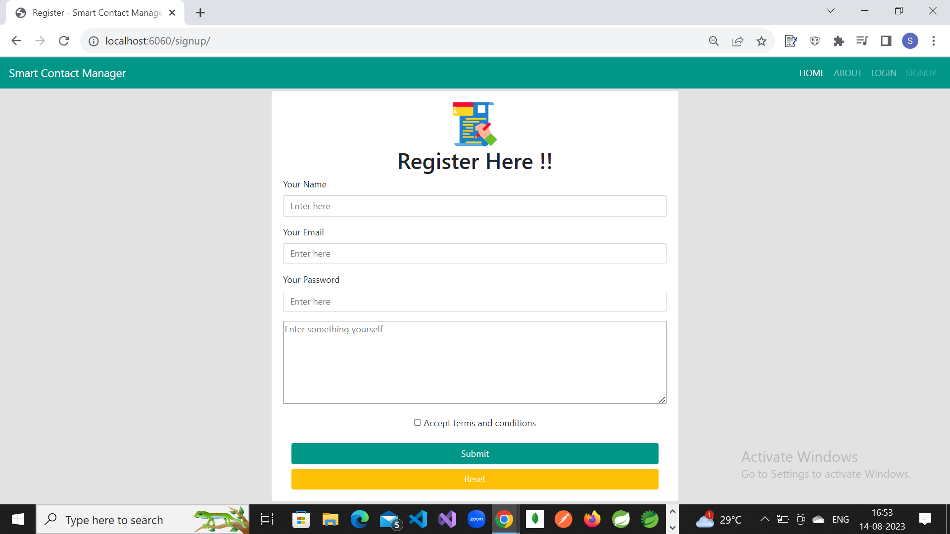 Github Shubhdangat Smartcontactmanager