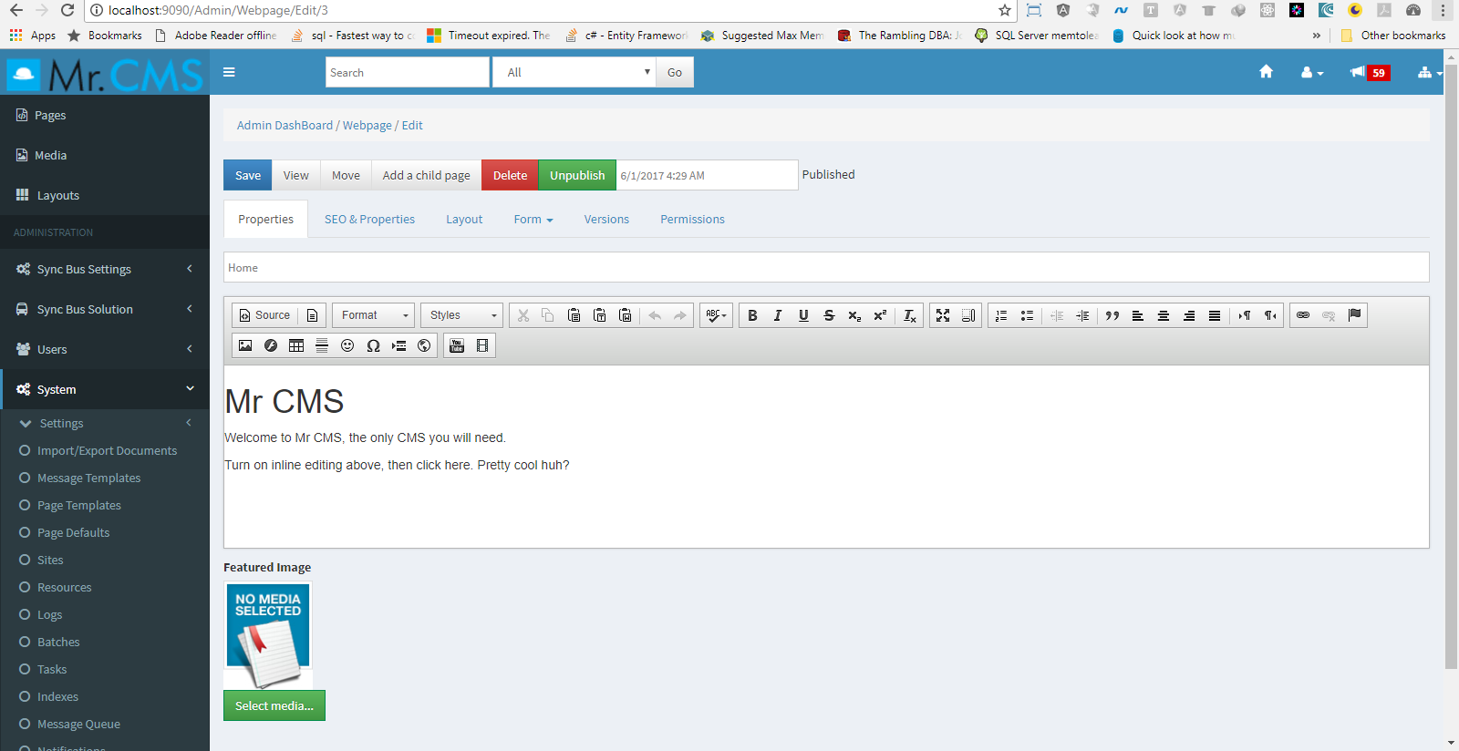 Theme integration (AdminLTE) · Issue #52 · MrCMS/MrCMS · GitHub