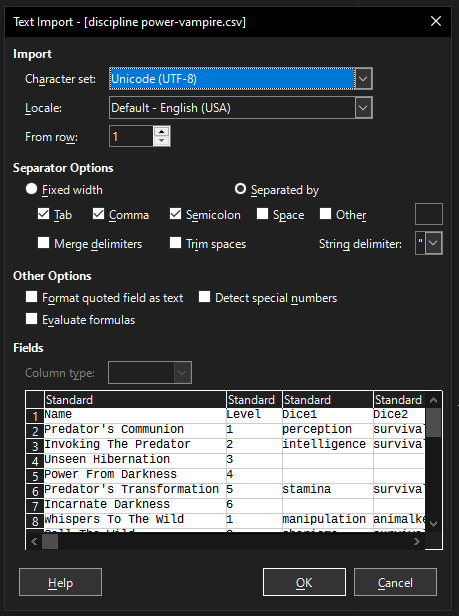 Support For More Characters · Issue 28 · Svenwerlenfvtt Data Toolbox · Github 