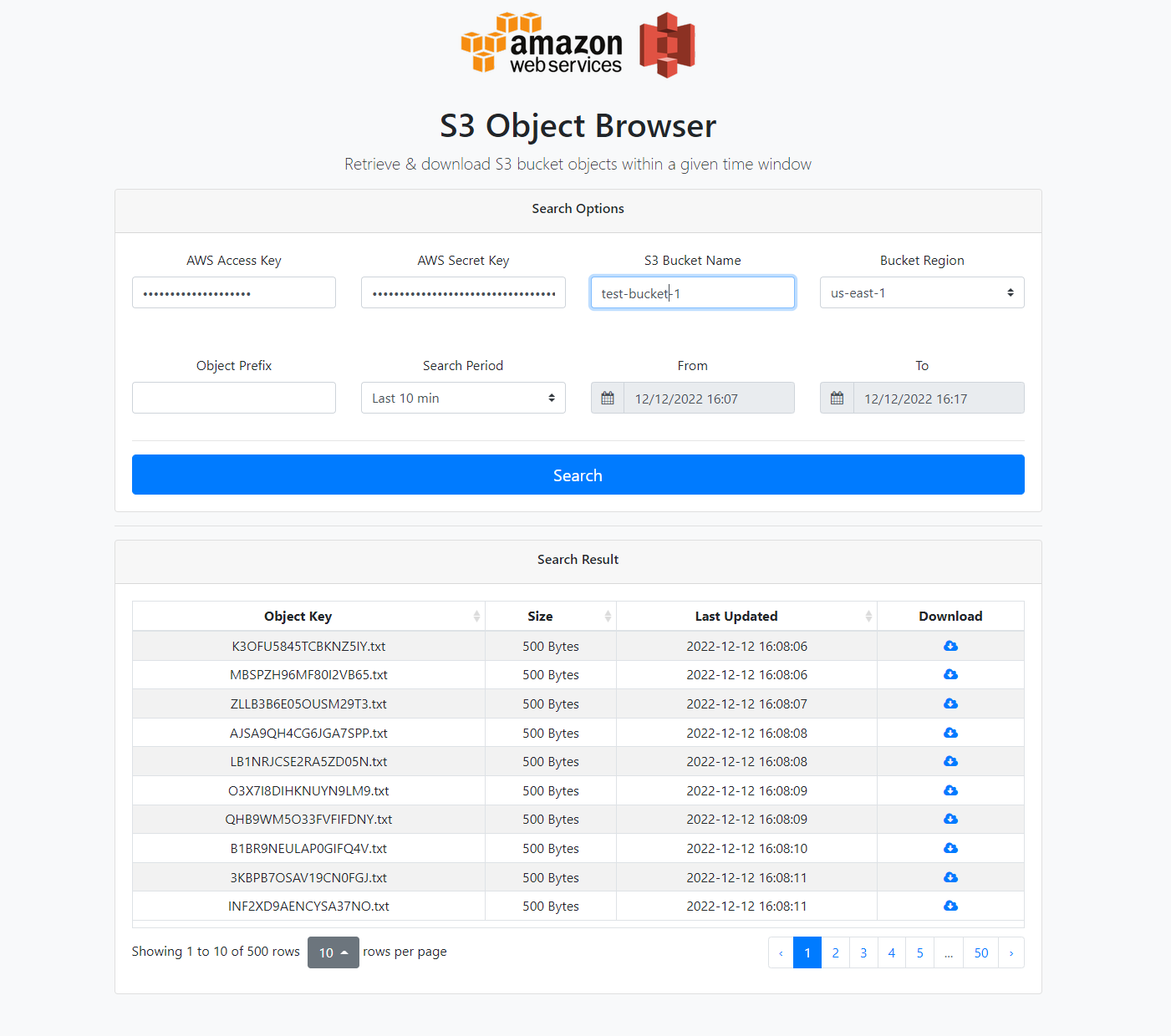 Github Apurbagiri Mule S3 Object Browser Api Mule Based Api And Web Tool To Retrieve S3 Object