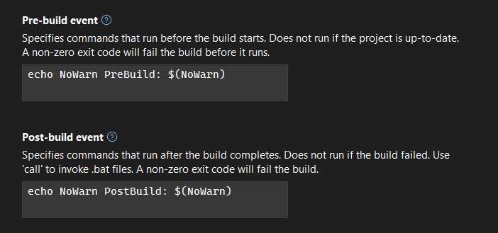 "Appending the warning codes to $(NoWarn); applies the C# default values too." · Issue #9708 ...