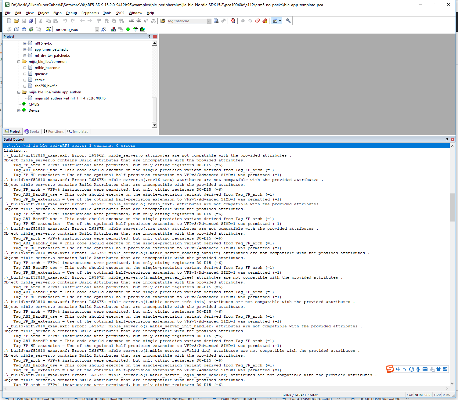 52810-S112-闭源库宏定义不相容. · Issue #21 · MiEcosystem/mijia_ble · GitHub
