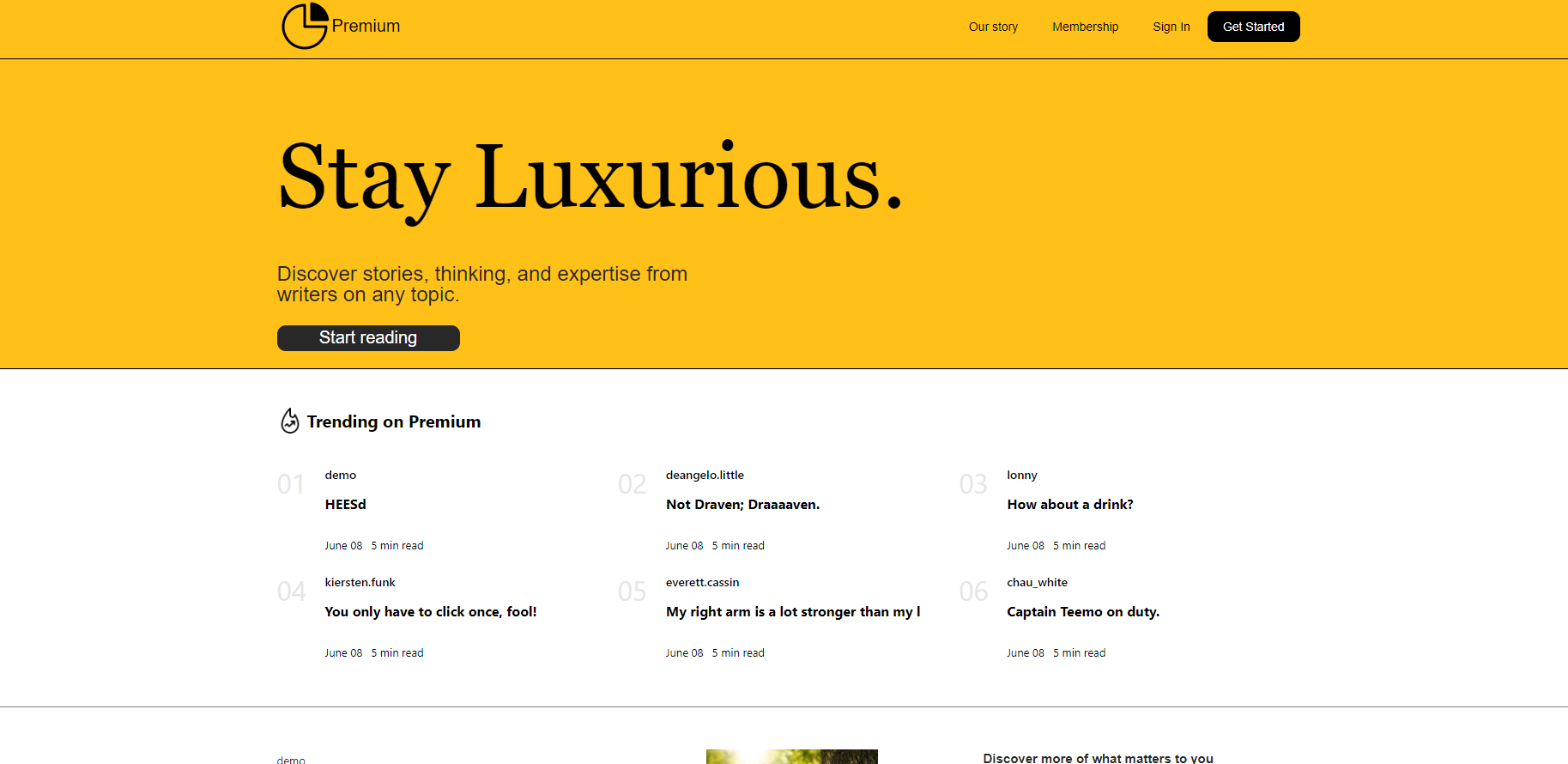 GitHub - treypisano/Medium-clone-1-