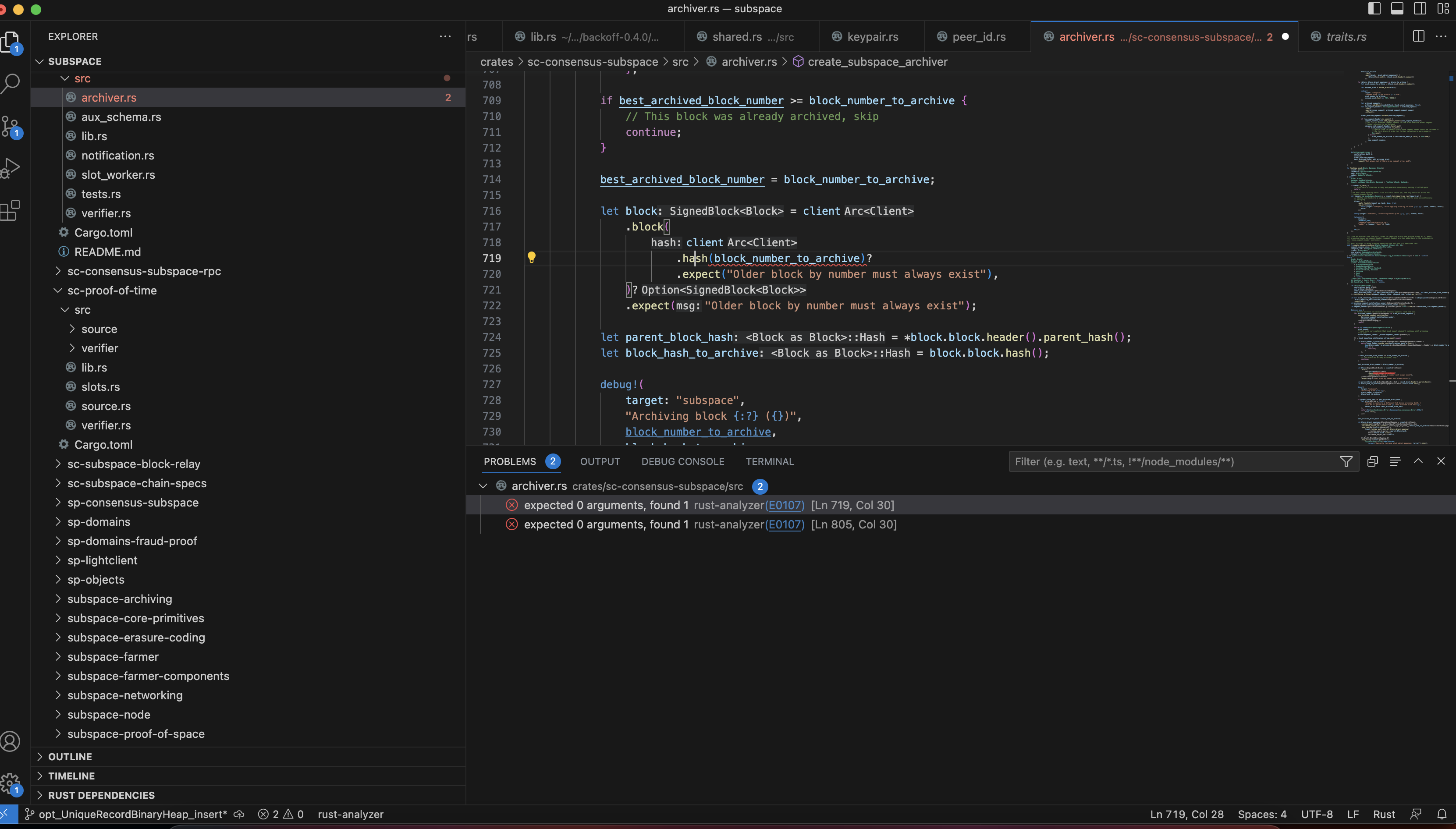 cargo check works but rust analyzer fails · Issue #15952 · rust-lang/rust-analyzer · GitHub