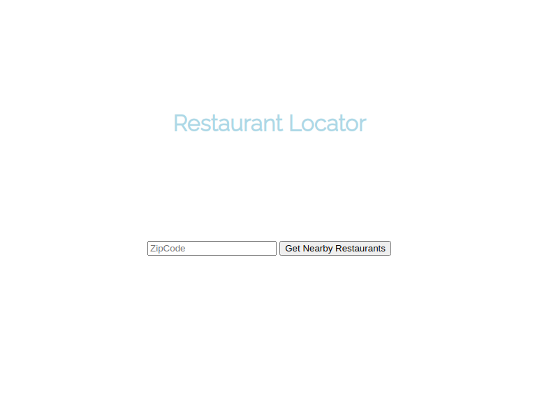 GitHub - Mrod2871/Restaurant-Locator: This website will allow users to ...