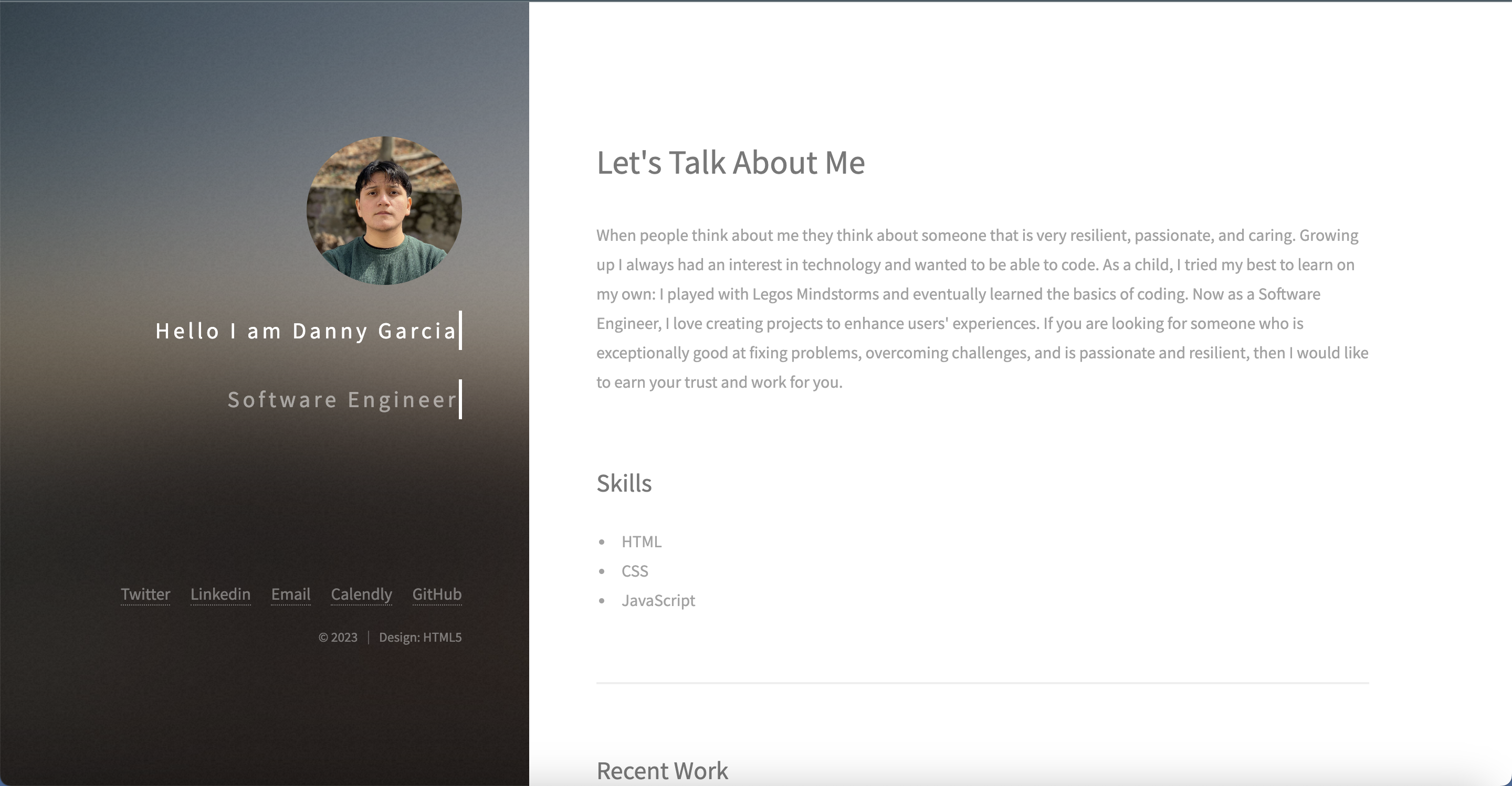 GitHub - DannyGarciaDEV/Portfolio