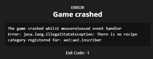 AE2 things recipe lookup crash · Issue #425 · AllTheMods/All-the-mods-7-Sky · GitHub