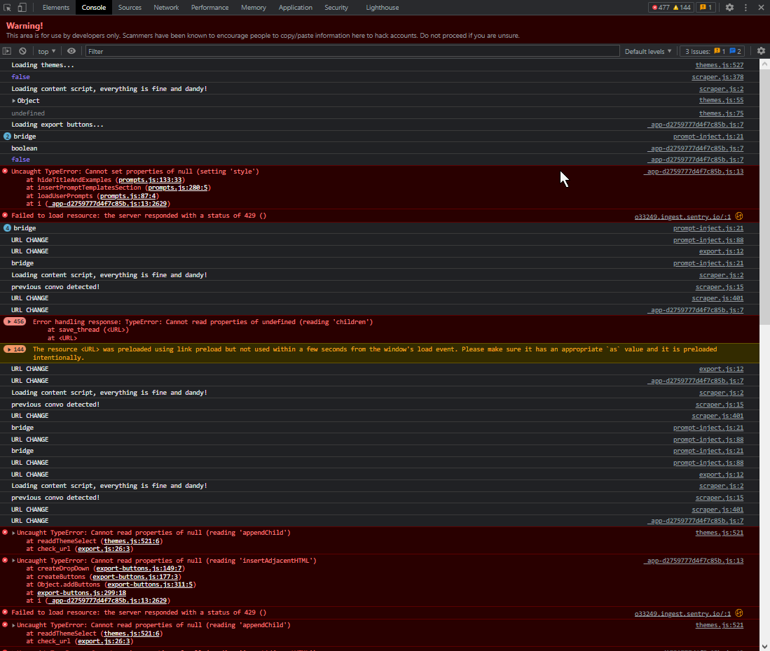 Export Markdown Works in One ChatGPT Account but Not Another · Issue #195 · AI-Prompt-Genius/AI ...