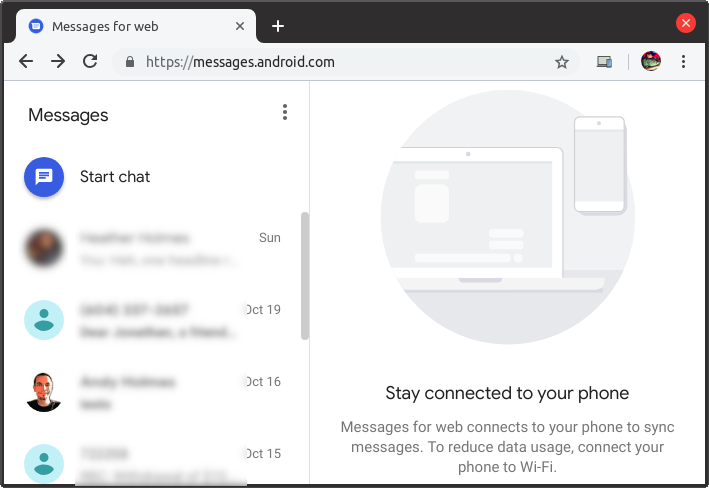 [DEVEL] Messaging interface · Issue #288 · GSConnect/gnome-shell-extension-gsconnect · GitHub