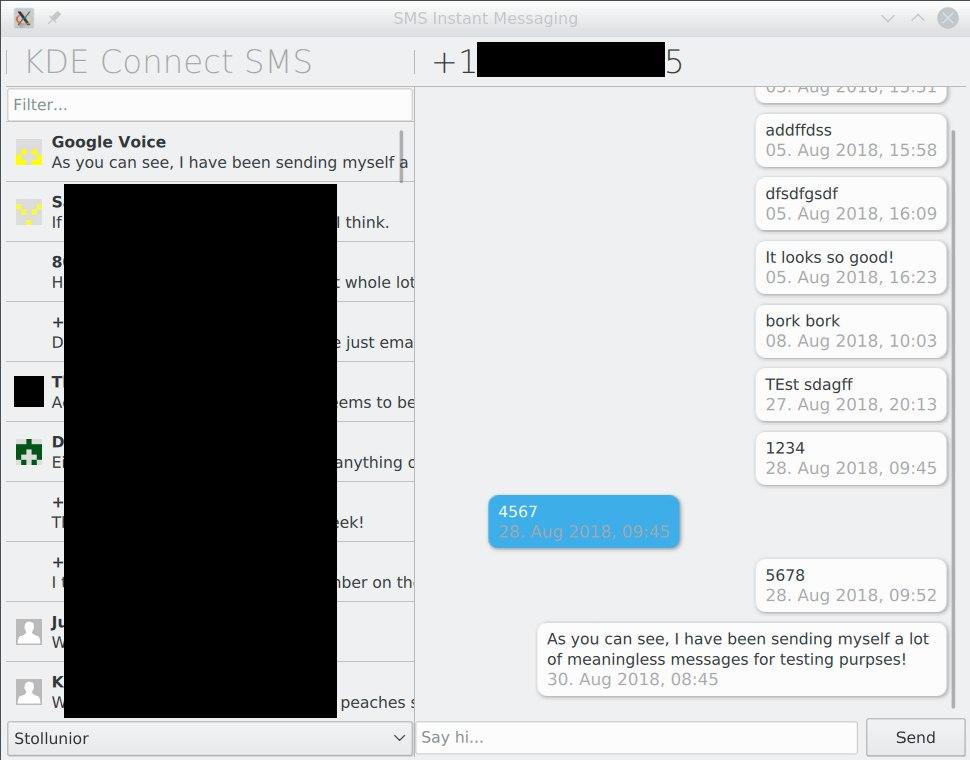 [DEVEL] Messaging interface · Issue #288 · GSConnect/gnome-shell-extension-gsconnect · GitHub