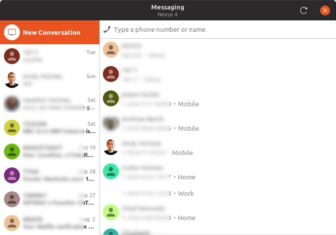 [DEVEL] Messaging interface · Issue #288 · GSConnect/gnome-shell-extension-gsconnect · GitHub
