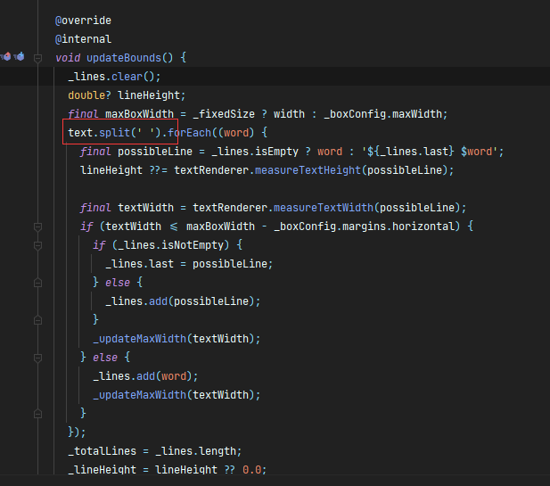 Textboxcomponent Cannot Wrap Correctly When Using Chinese · Issue 1791 · Flame Engineflame 0486