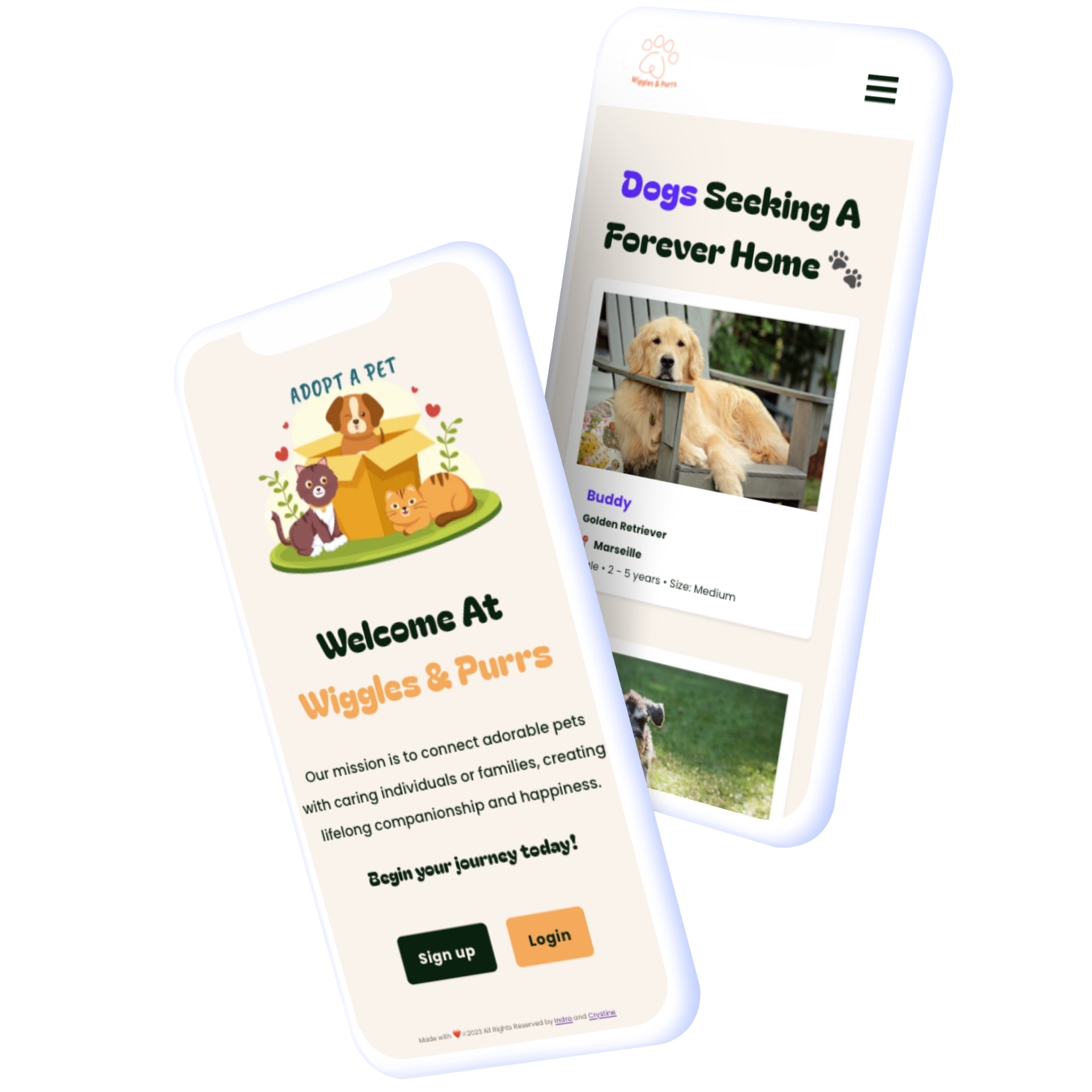 GitHub - IndraTNPTL/front-wiggles-and-purrs: Welcome to Wiggles and Purrs, a heartwarming mobile ...