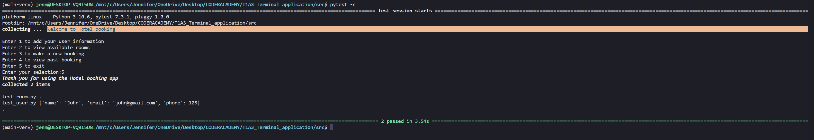 GitHub - jennlai95/T1A3_Terminal_application